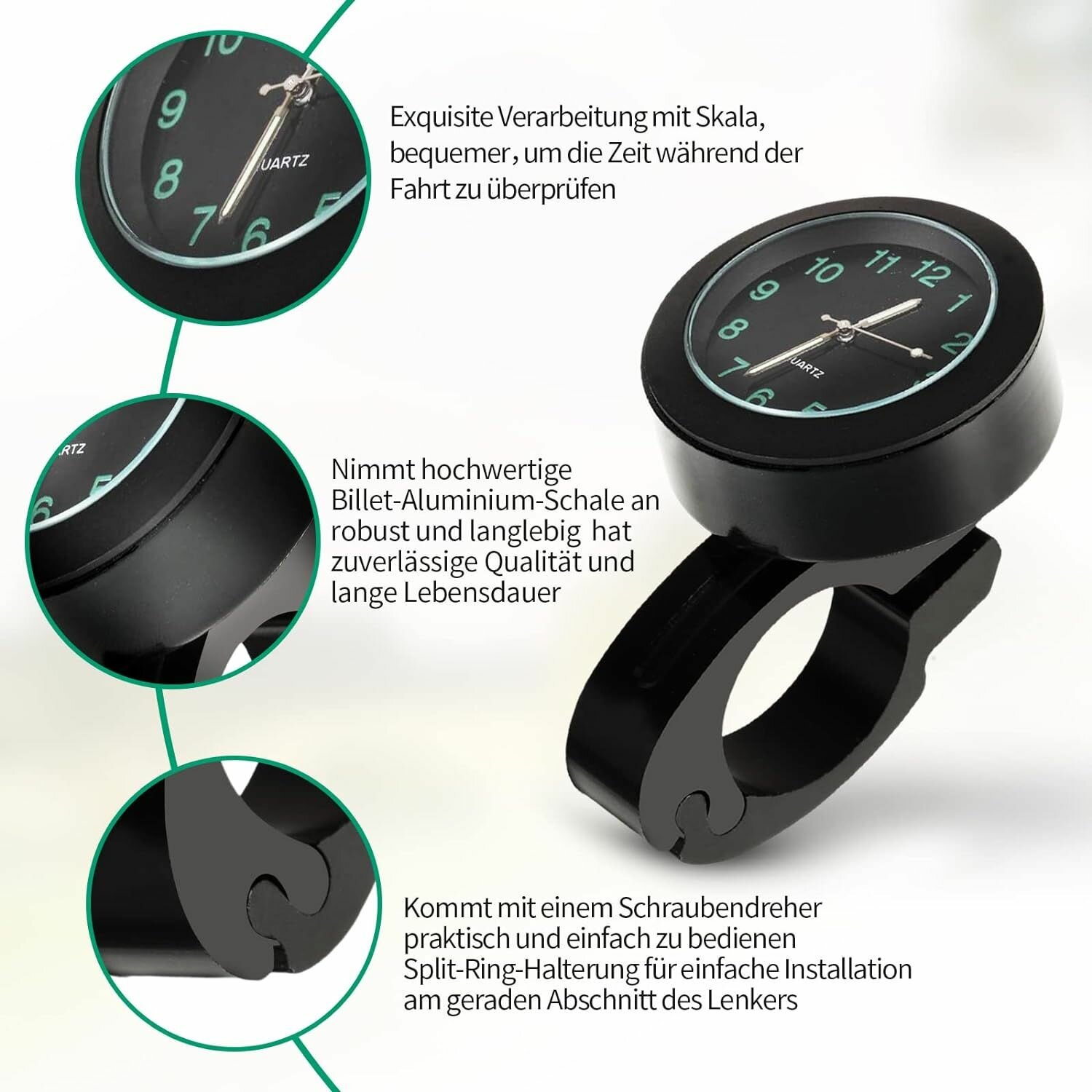 Часы на руль мотоцикла 22-25 мм