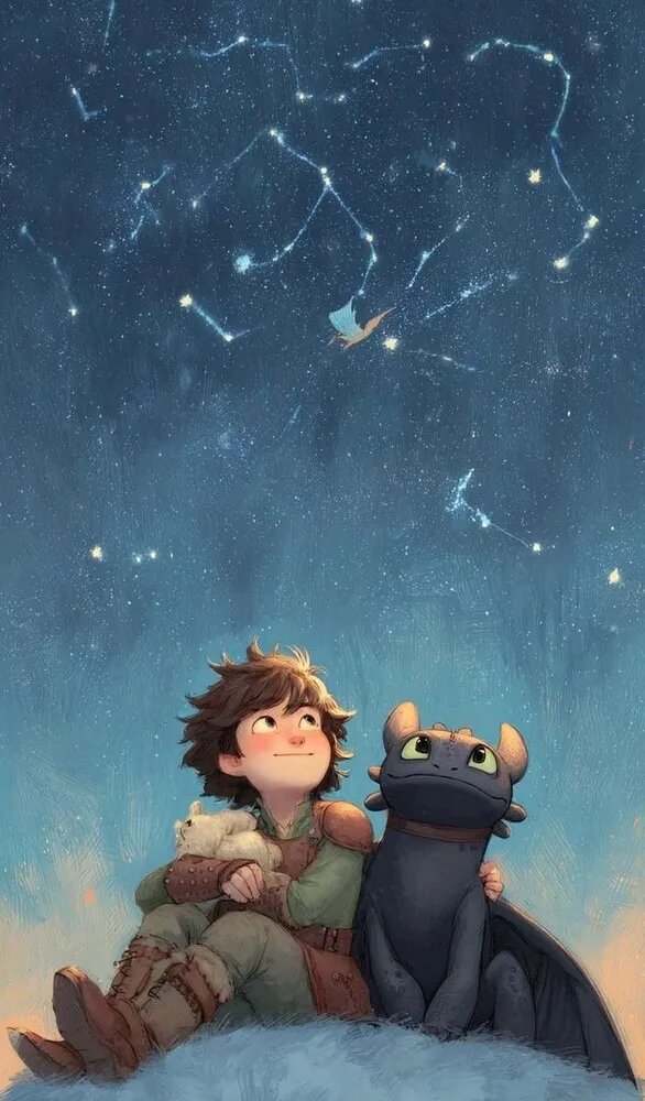 Алмазная Мозаика "как Приручить Своего Дракона" 40X50м Алмазная Вышивка / Картина Стразами Подарков / Украшения