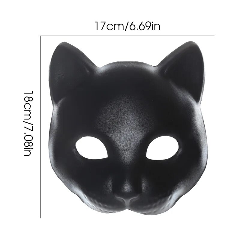 Маска Черной Пантеры из искусственной кожи для женщин 01