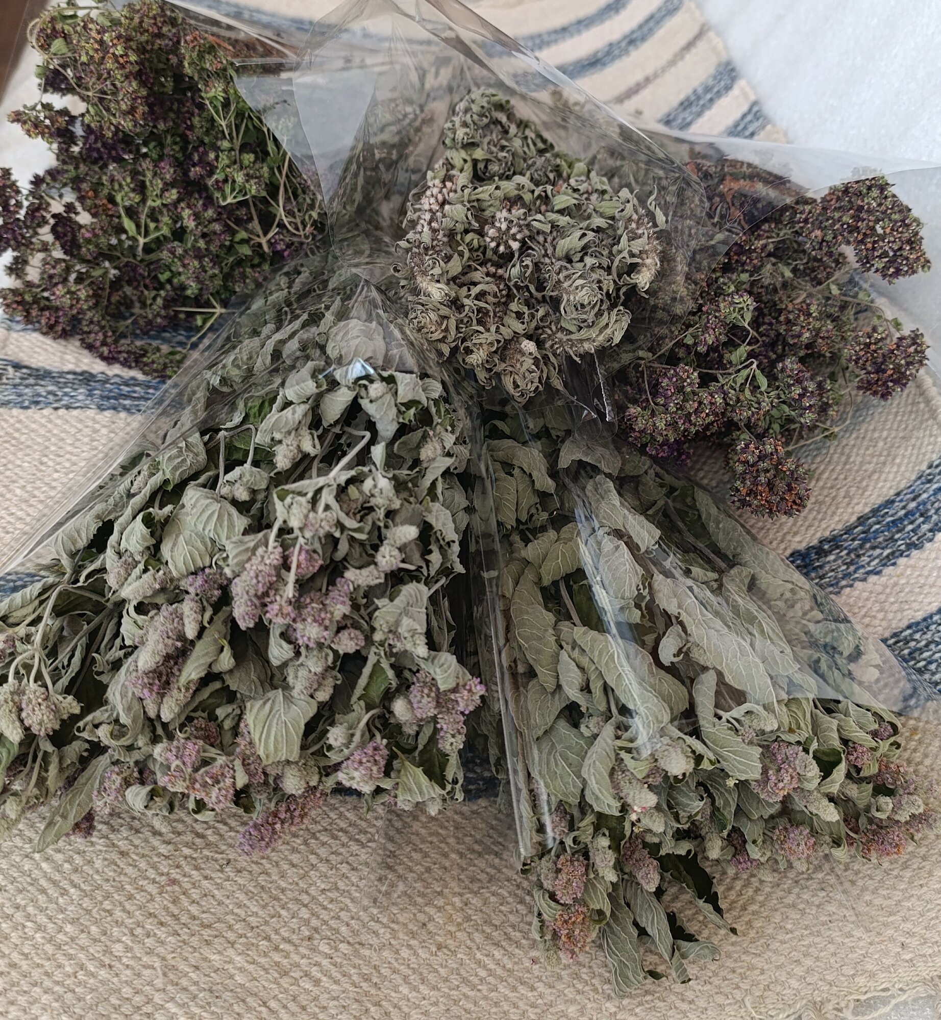 Набор ароматных травяных веников "Ароматный релакс" для бани и сауны №3