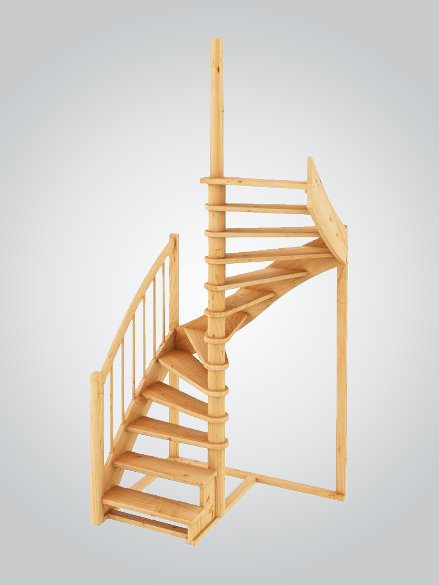 Лестница на второй этаж К-005м/1 Правая