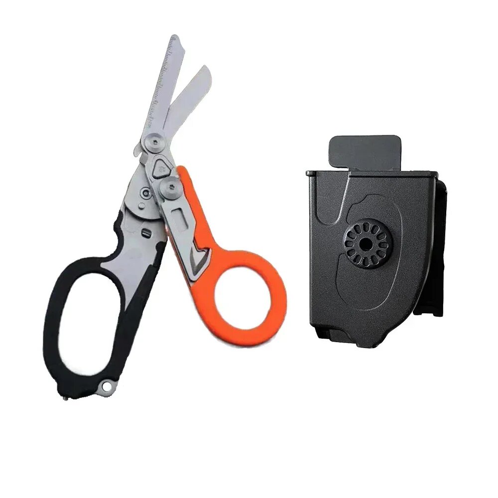 Тактические ножницы Leatherman Raptors BlackOrange and scab