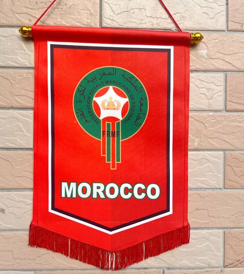 Флаг для фанатов футбольной команды Чемпионата мира, Дания, Германия, Франция, Португалия, пентаграмма, обмен, барное украшение