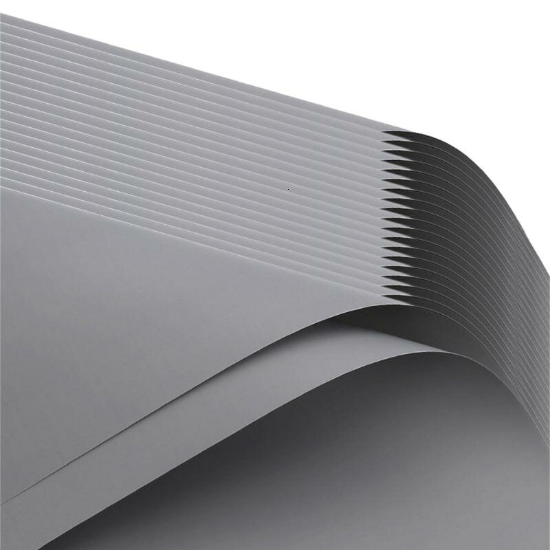 Бумага для упаковки подарков с цветочным узором, 20 листов, темно - серый 13