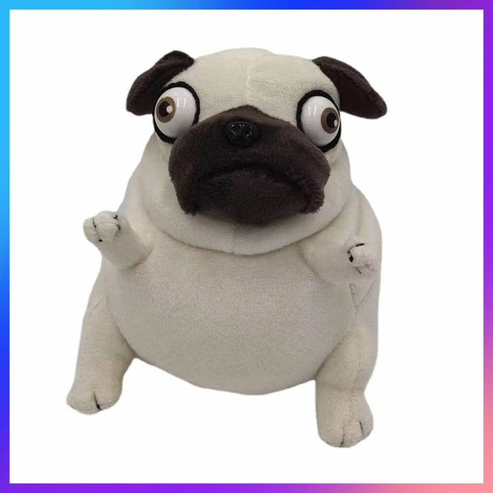 Плюшевая Собака Мопс