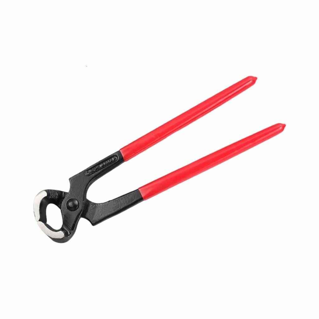 Торцевые кусачки для гвоздей с красной пластиковой ручкой, - 10 дюймов