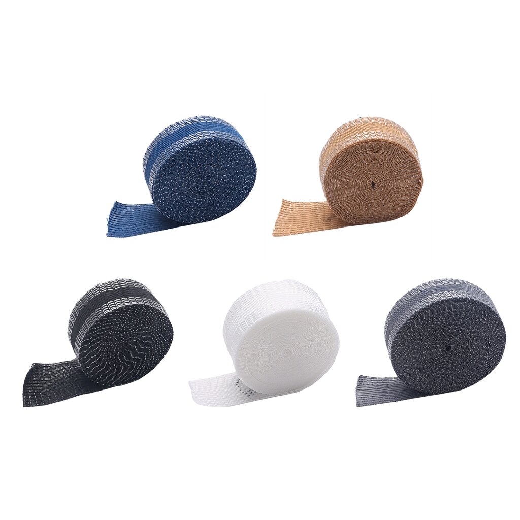 5 рулонов Утюга На Подшив-Ной Ленте Шириной 25 мм Подшив-ной Ленты 5,46 Ярдов/Рулон Тесьмы Подшив-Ной Ленты для Сращивания Одежды И Брюк