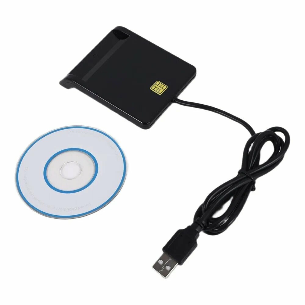 USB-считыватель смарт-карт для банковских карт IC/ID EMV Картридер Высокое качество для Windows 7 8 10 для ОС Linux USB-CCID ISO 7816
