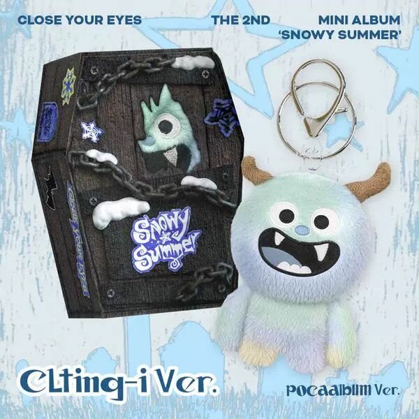 Альбом CLOSE YOUR EYES - SNOWY SUMMER 2nd Mini Album