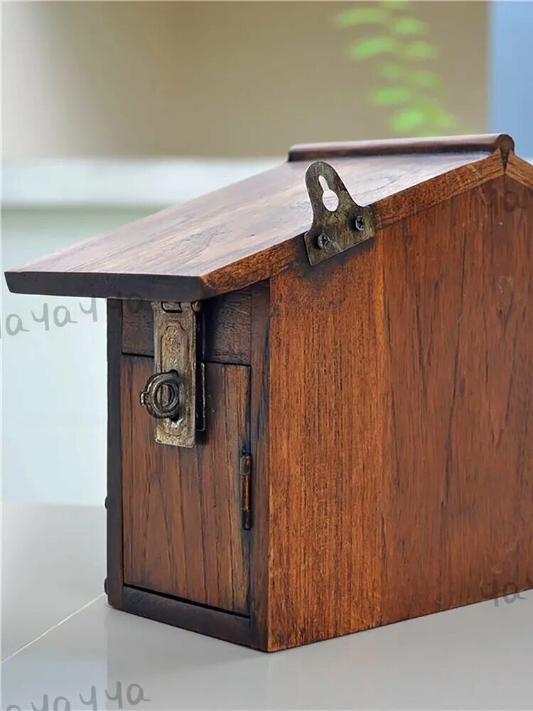 Почтовый ящик, темно-коричневый