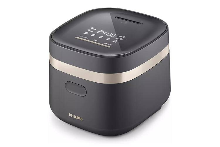 Рисоварка HD3072 многофункциональная, 1,8 л, серый, скрытый сенсорный экран，домохозяйства из 1-2 человек