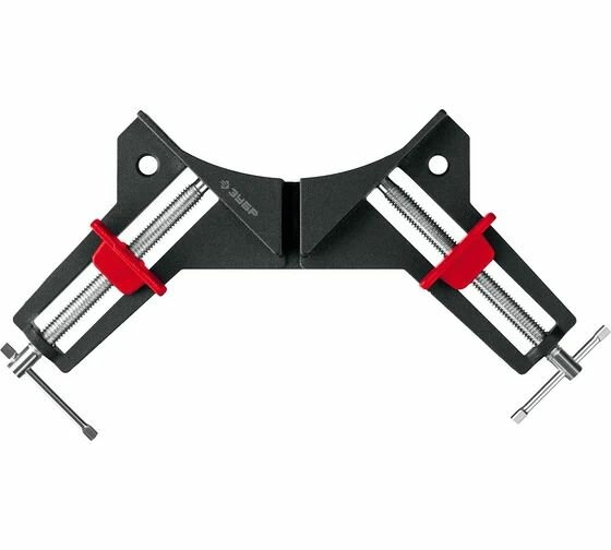 Алюминиевая угловая струбцина ЗУБР У-90 2x73 мм 32219