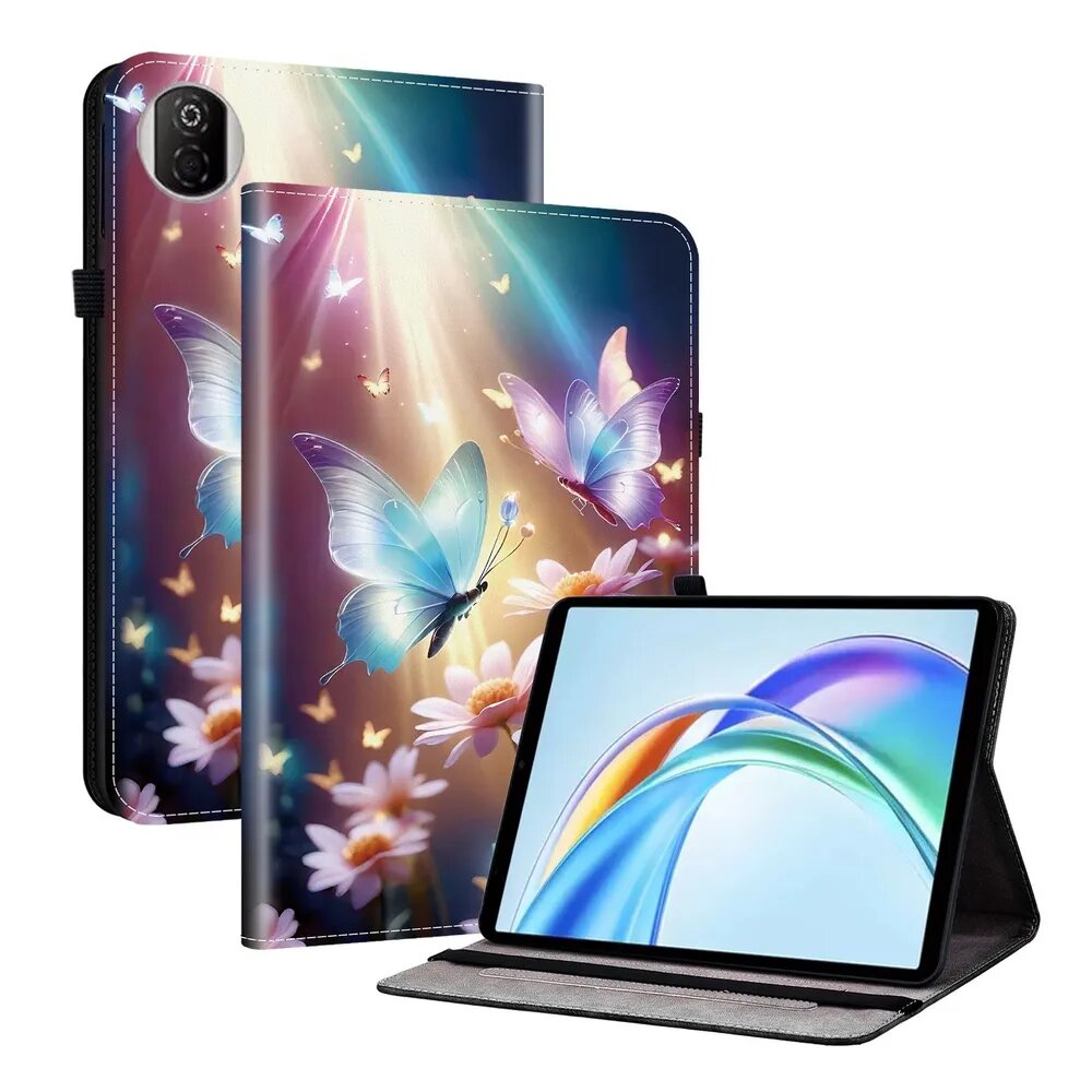 Чехол для Honor Pad X7 8.7", высококачественный из искусственной кожи, цветной чехол с рисунком