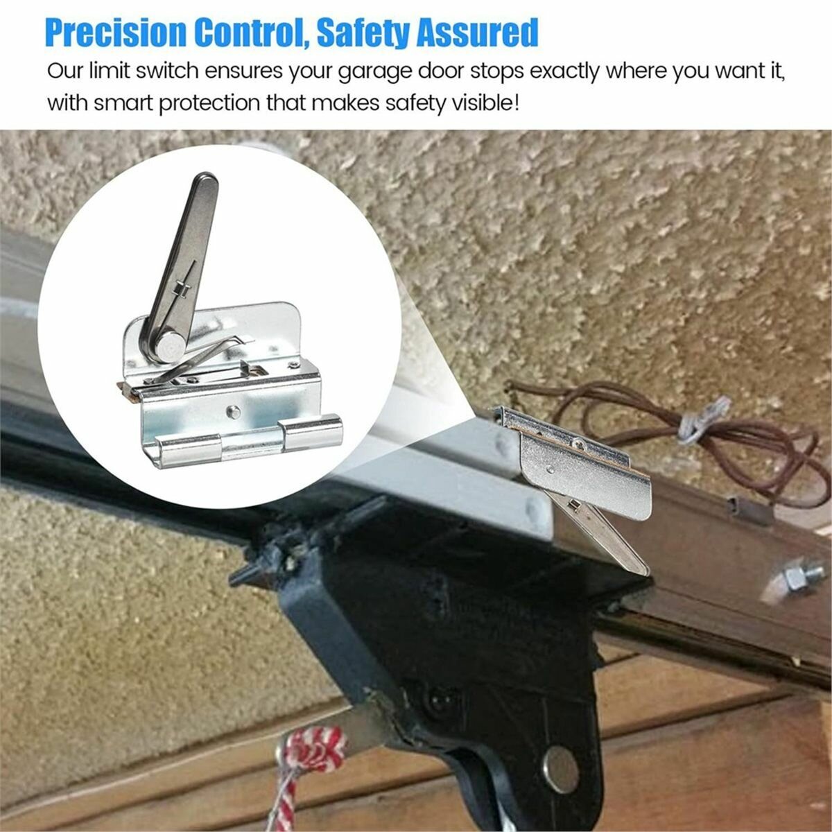 Концевой выключатель для привода гаражных ворот, гаражный выключатель для винтового привода Genie 20113R 19795S 22785R (2 шт.)