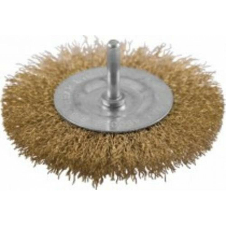 Корщетка колесо 100ММ стал ЛАТ пров Д/дрели шпиль курс FIT
