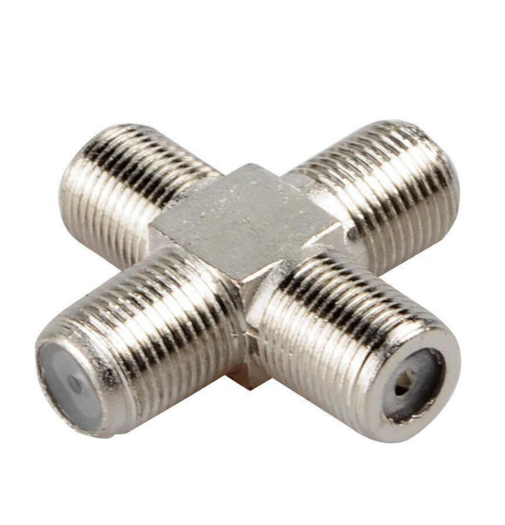 Переходник PROconnect 05-4205-4 соединитель x4 гнезда F (F- крест)