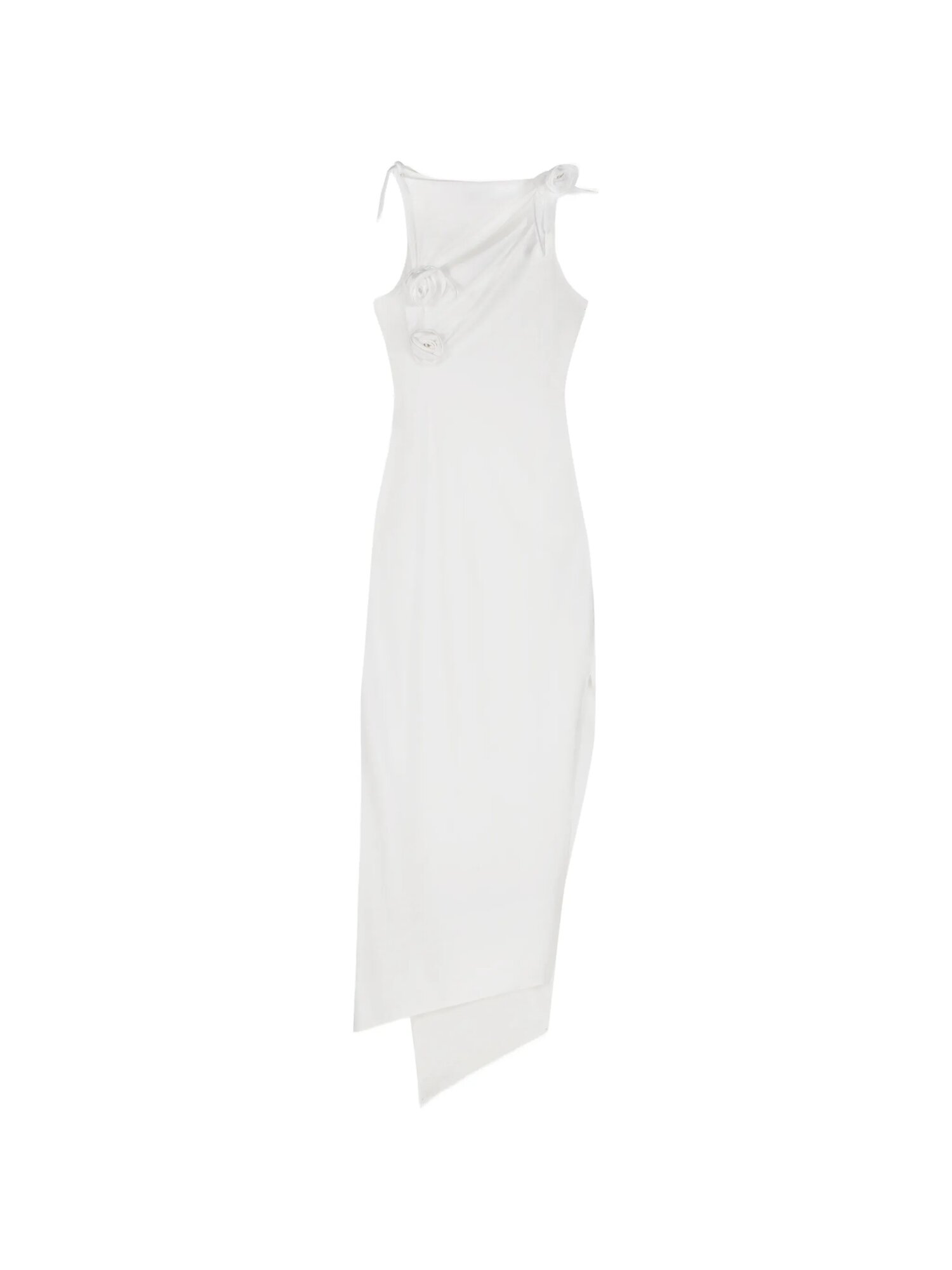 Платье Rosette knot asymmetric dress