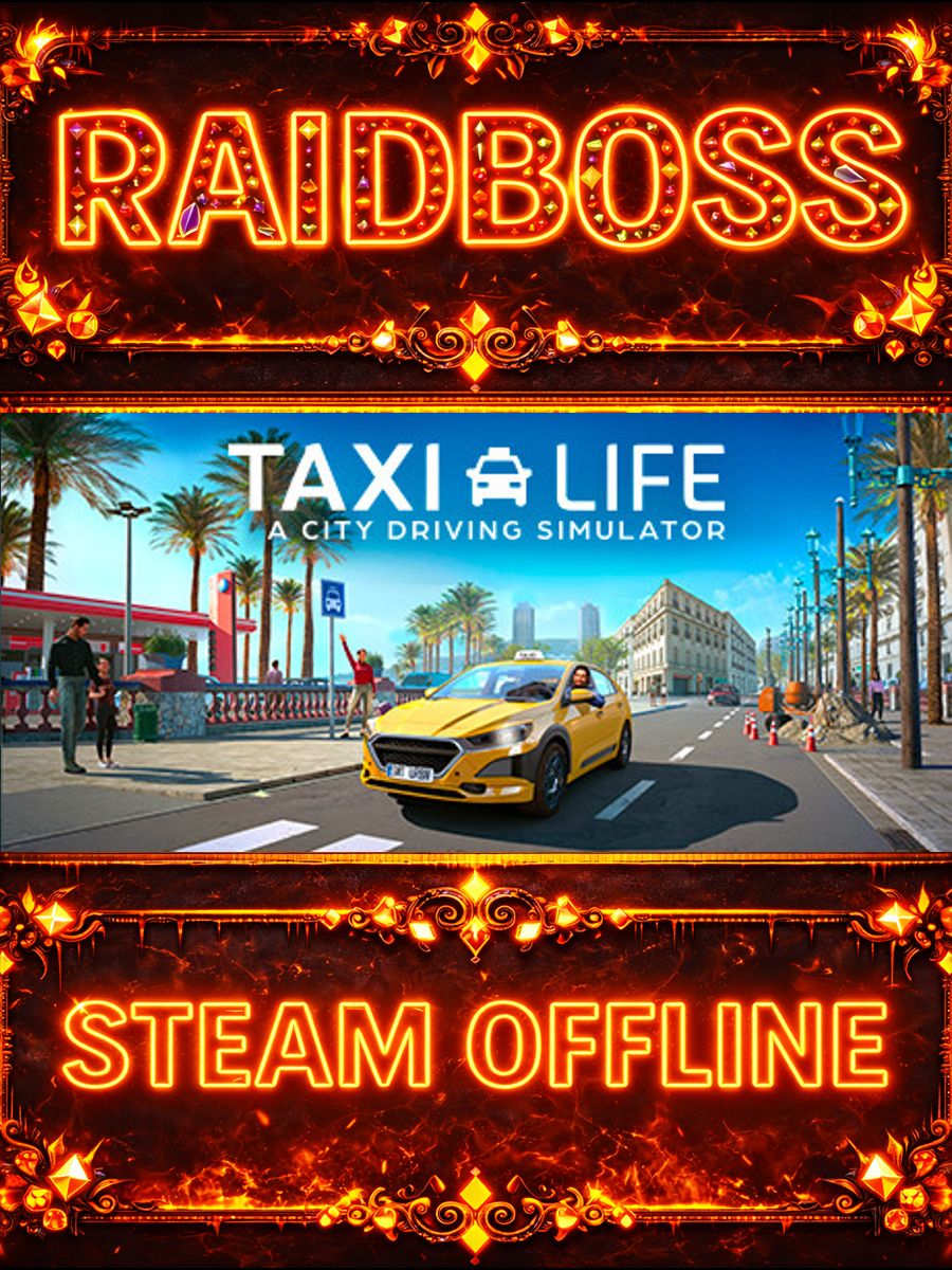 TAXI LIFE: A CITY DRIVING SIMULATOR игра на аккаунте для ПК с OFF активацией для Steam (PC) РФ + СНГ
