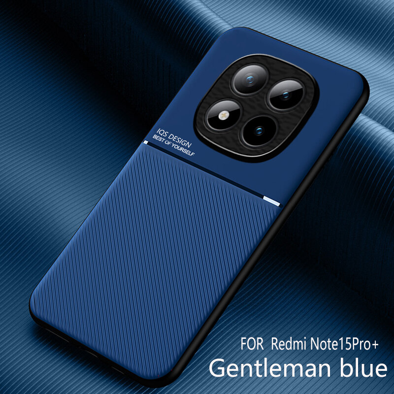 Чехол для Poco M8 Pro 5G / Поко M8 Про 5G, soft touch, накладка, искусственная кожа, поликарбонат (PC), защита камеры, ударопрочный, усиленные углы, Xiaomi, Poco M8 Pro 5G, blue,