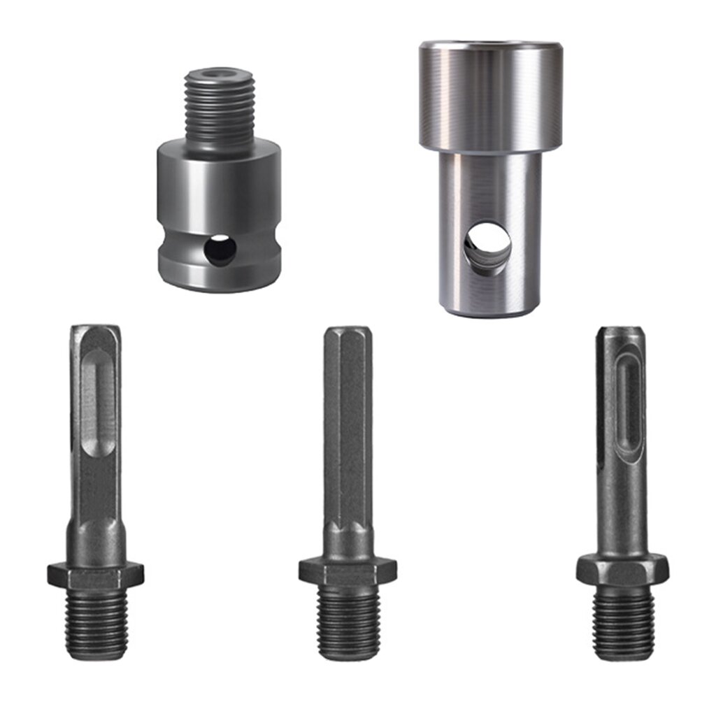 Круглый шестигранный адаптер для земляного бура под дрели и перфораторы