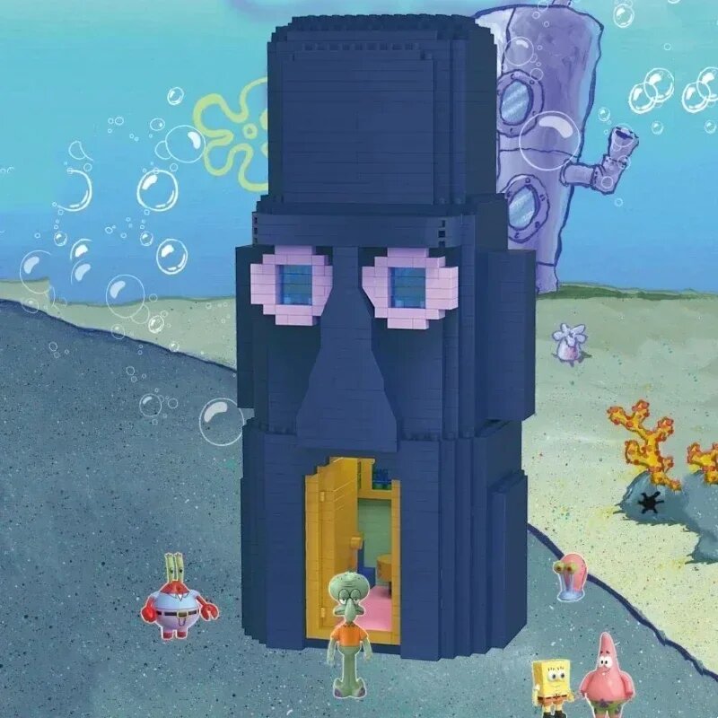 SEMBO BLOCK Губка Боб Строительные блоки