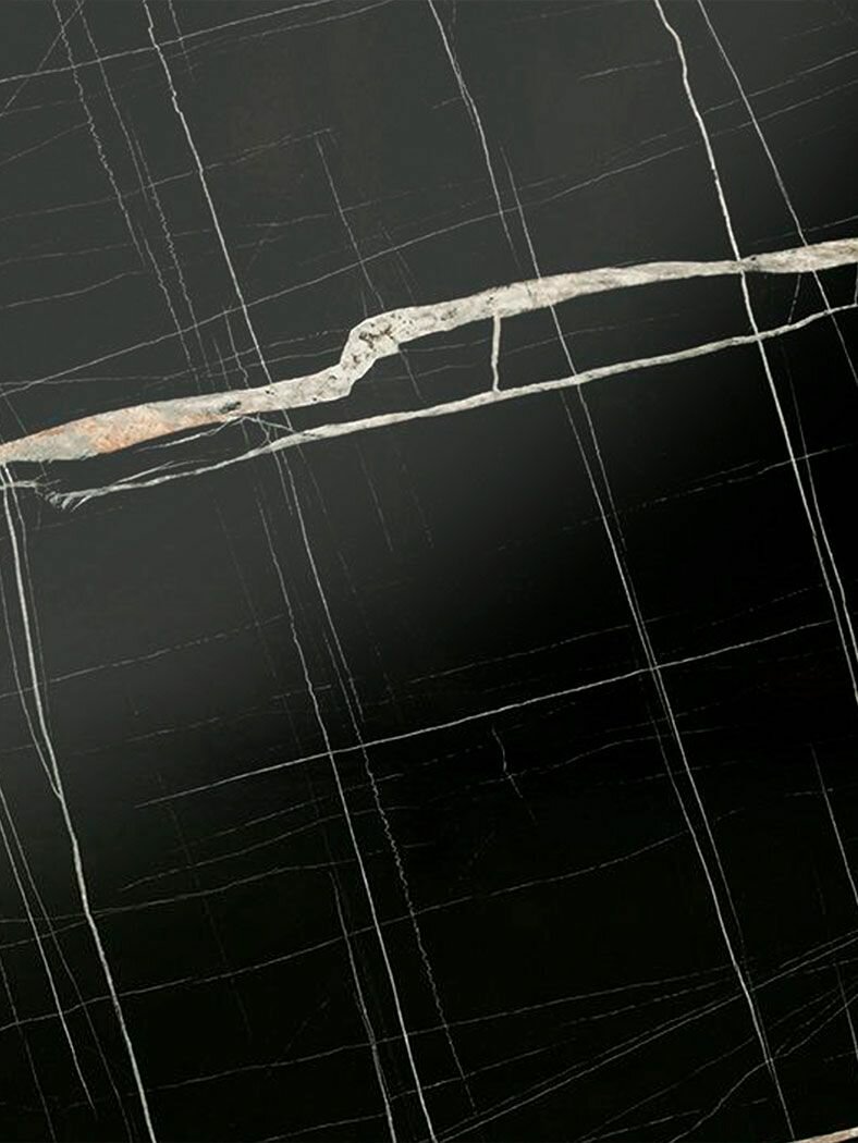 Столешница постформинг 38 мм, 60х60х3.8 см, Тунис черный, глянец