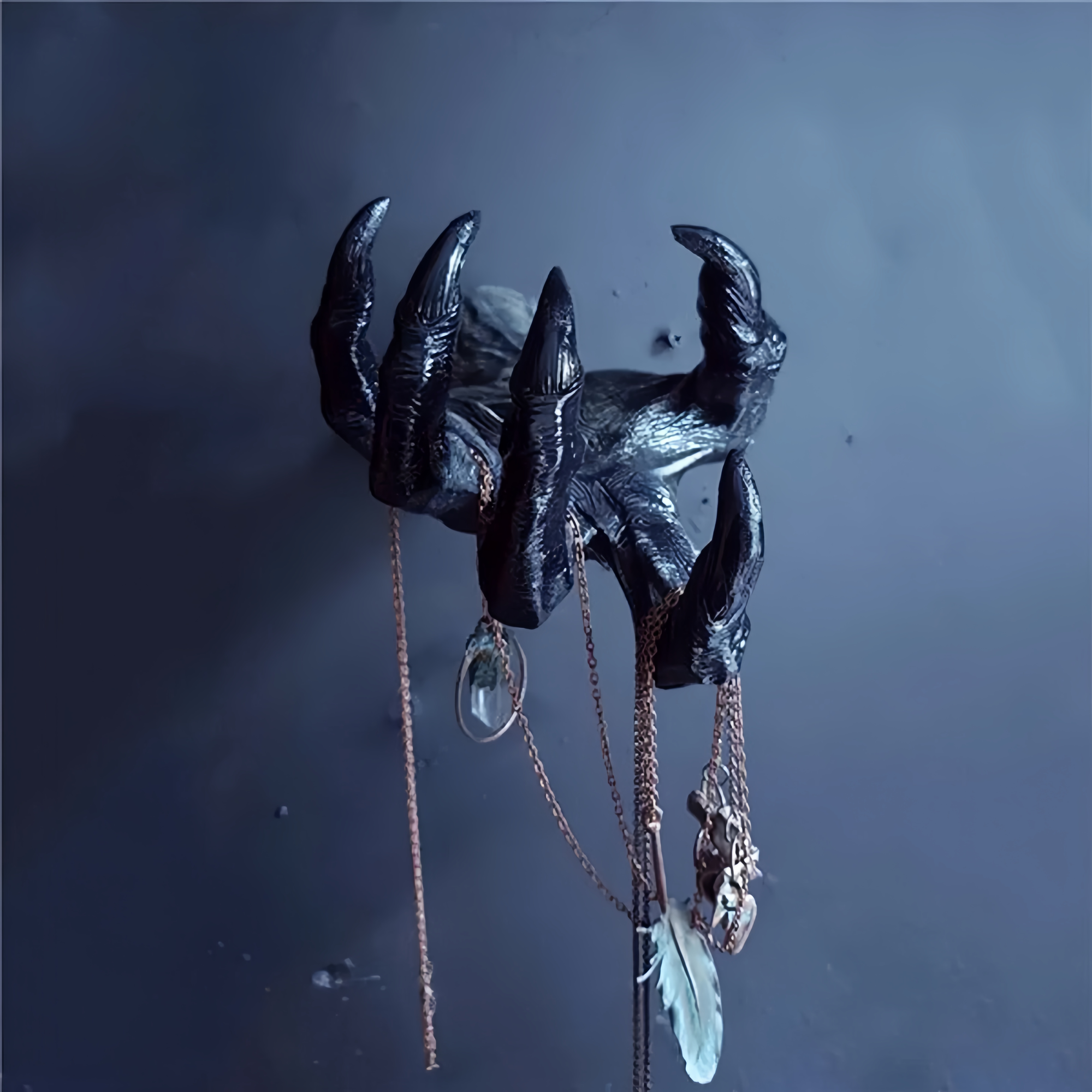 Ретро статуя ведьмы из смолы 1PC