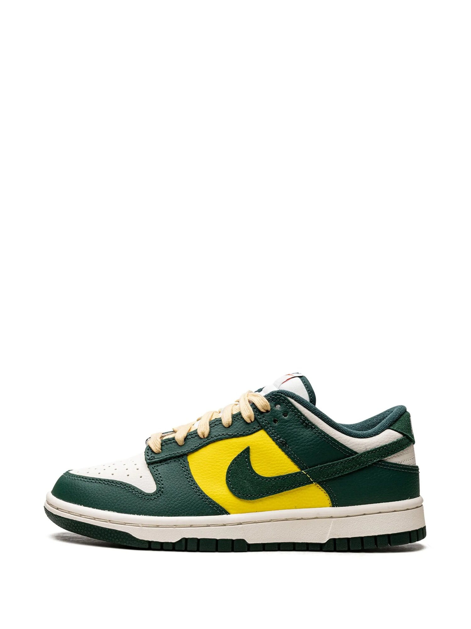 Кроссовки NIKE Dunk Low, размер 11.5 US, зеленый — фото 1