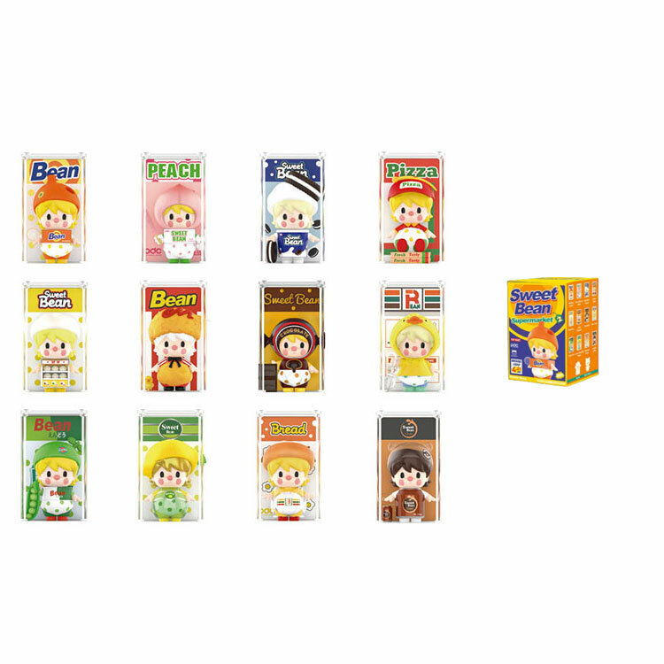 Коллекция унисекс POP MART Little Sweet Bean Grocery 2 Мистические Боксы, assorted