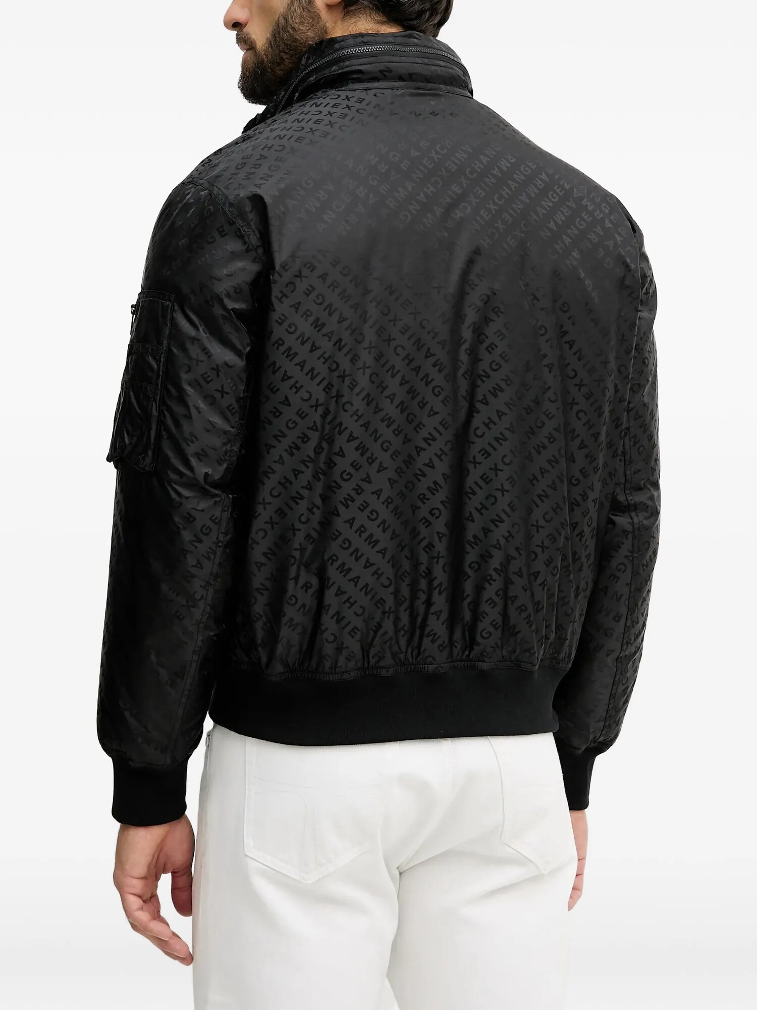Куртка Armani Exchange, размер 46, black/black — фото 1