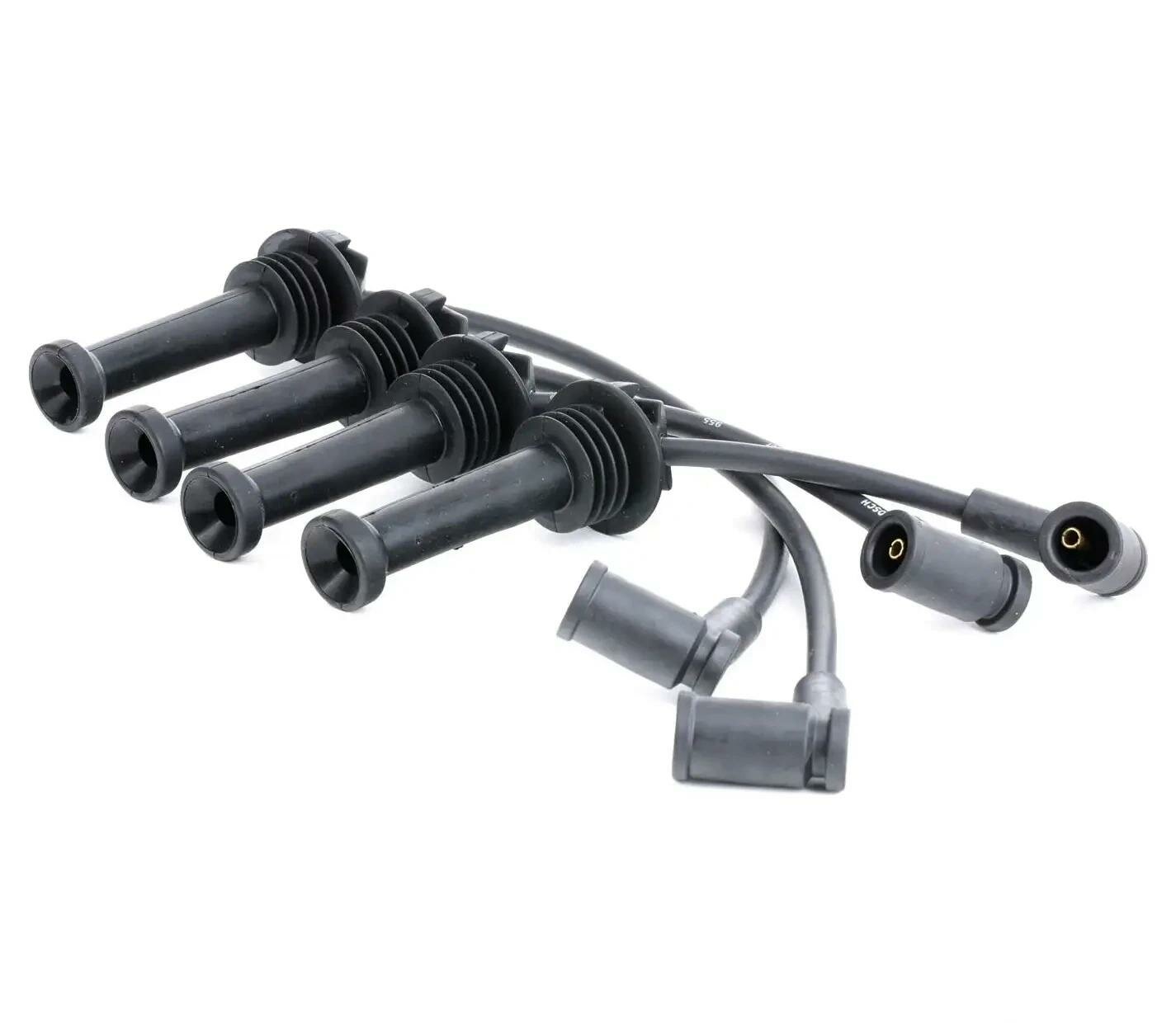 Провода высоковольтные Bosch 986357208, комплект, Ford Focus, Fiesta, Fusion, Mondeo, Puma 1.25, 1.4, 1.6, 1.6T, 1.7 95-