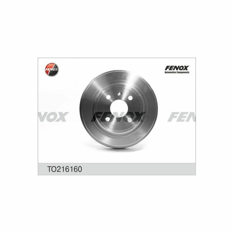 Барабан тормозной Opel Astra F 95-98, Astra G 98-04, Vectra B 95-02, Combo 01-, FENOX TO216160