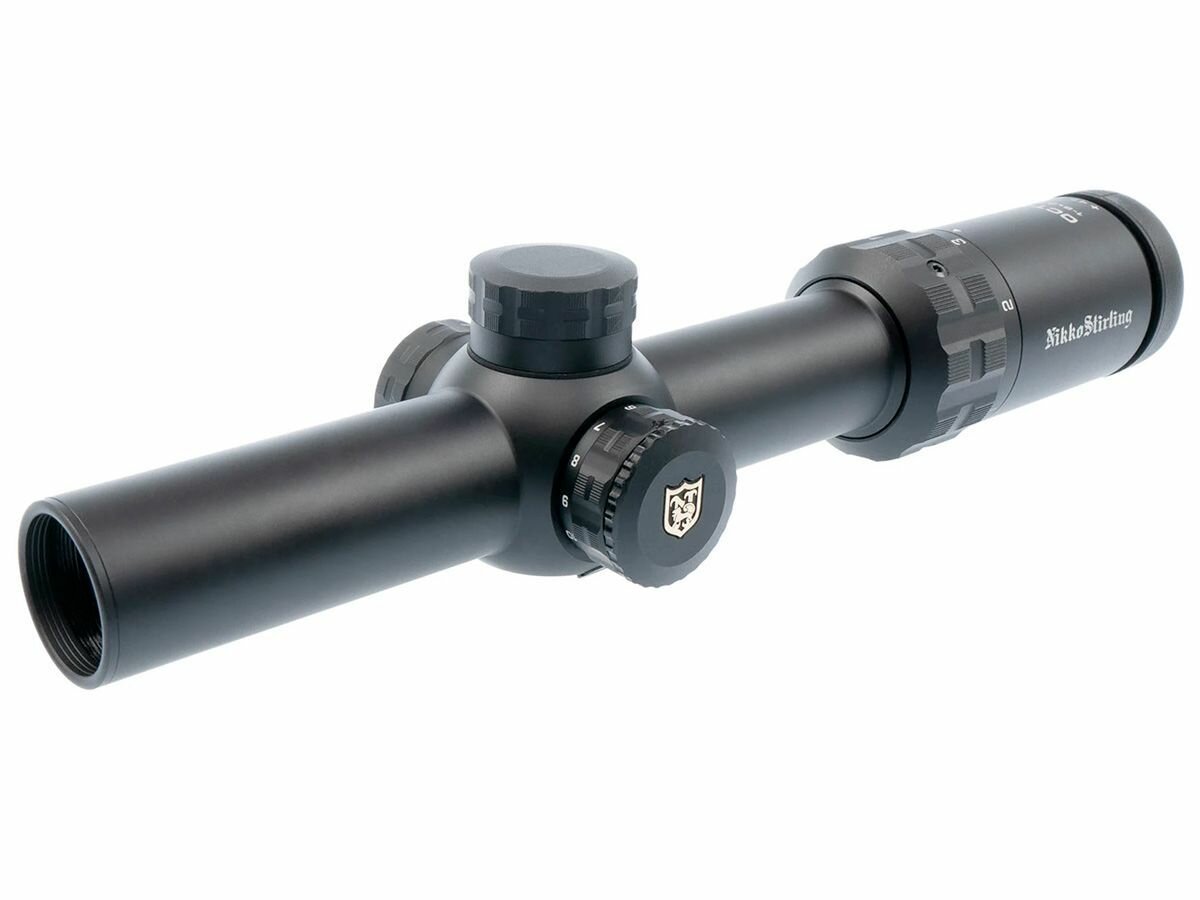 Оптический прицел Nikko Stirling OCTA 1-8x24 с подсветкой, труба 30 мм