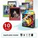 Фотобумага Fujifilm Instax Square Rainbow для моментальной печати, 10 снимков