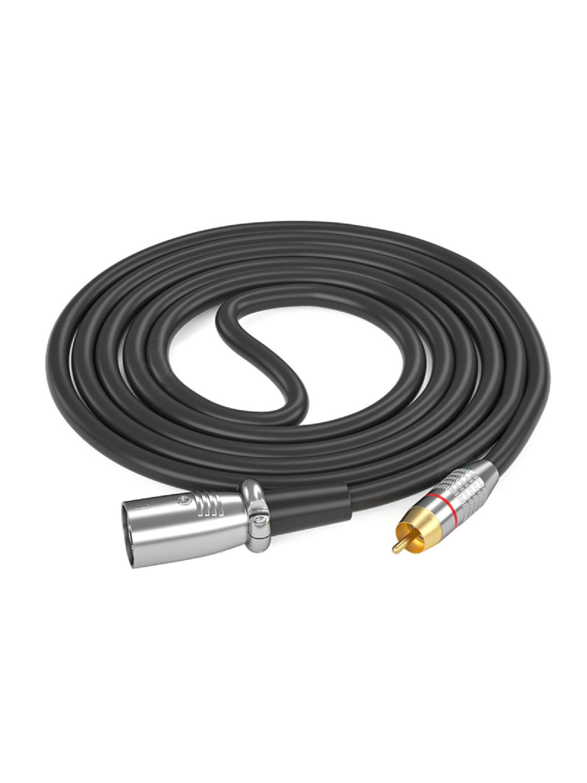 3-контактный разъемный аудиокабель для усилителей, микшеров, микрофонов