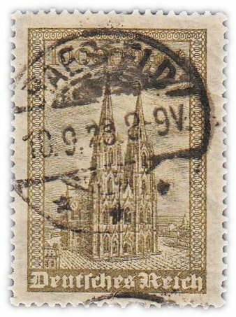 Германия Веймарская республика, марка 10000 марок 1923