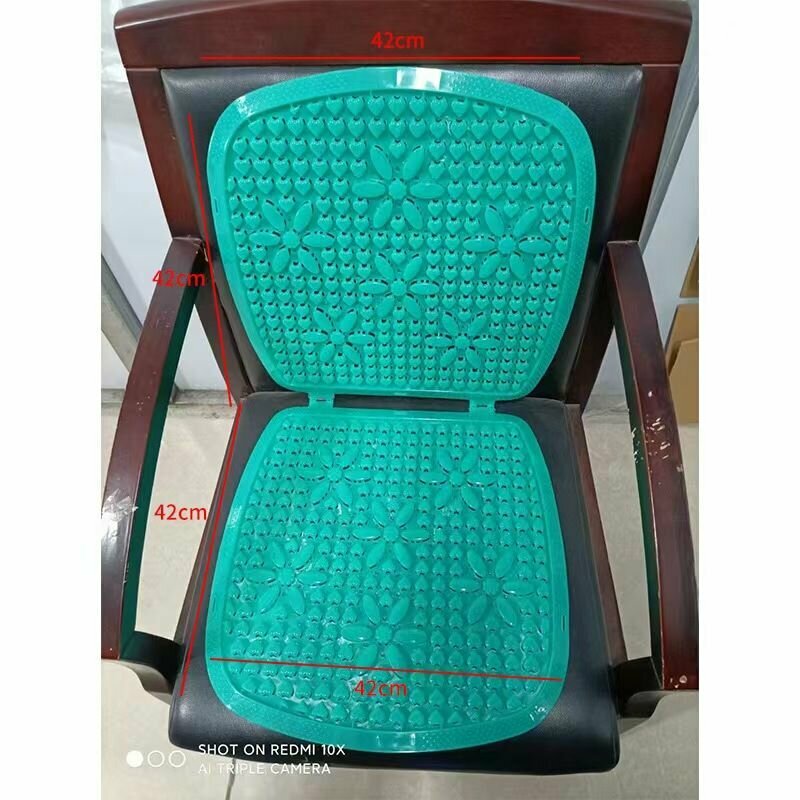 Специальная пластиковая двухслойная подушка для сиденья для погрузчика, универсальная летняя подушка для паллетного тележки, экскаватора, полая одинарная дышащая охлаждающая подушка для автомоб