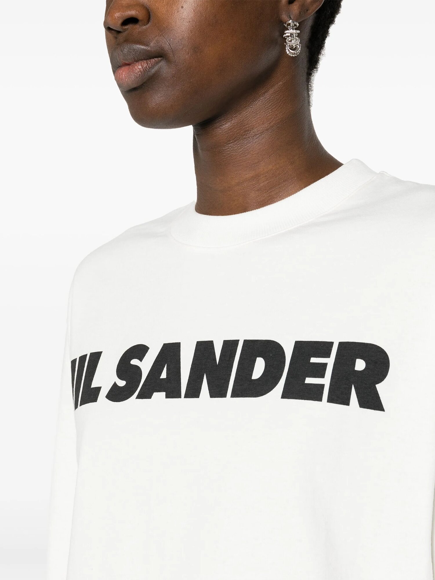Толстовка Jil Sander, размер L, , коричневый — фото 1
