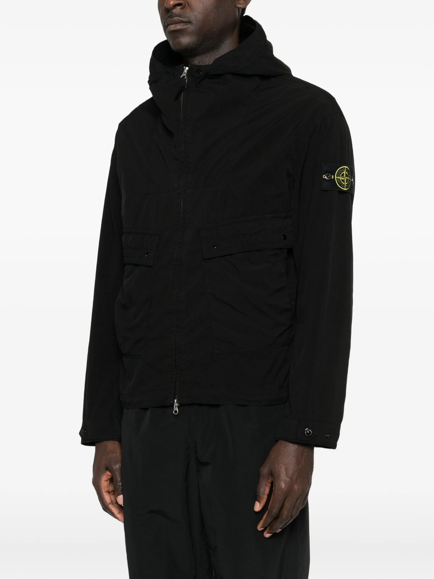 Куртка Stone Island, размер M, black/black — фото 1