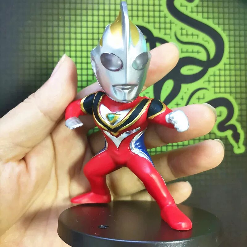 Коллекционные фигурки Ultraman Big Collection Vol. 3 Q Version: Триегард, Кай, Дайна, Джетт, Дига, Оуб Монстр Версия Q