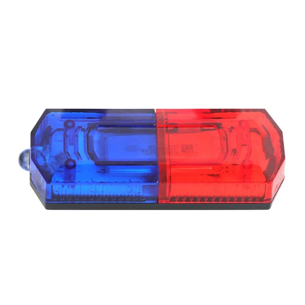 Красный, синий светодиодный сигнальный фонарь на плечо