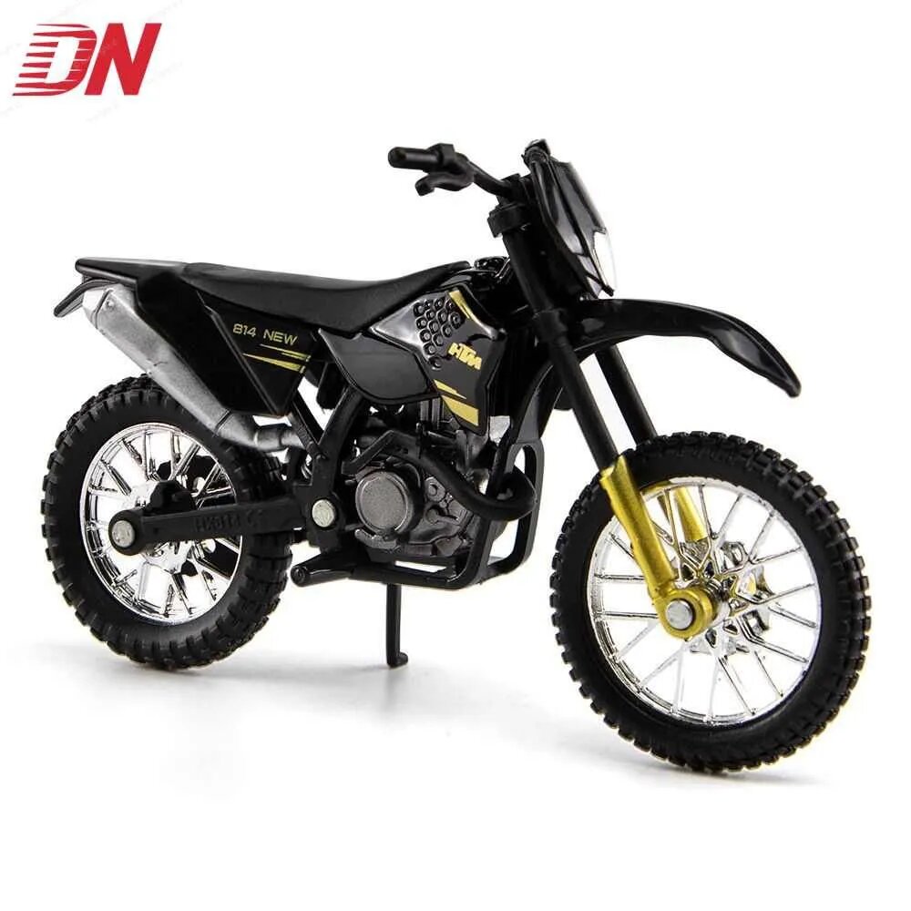 1: 18 KTM480SX-F. Сплавированные модели мини - мотоциклов. Игрушки для мальчиков. со стендом