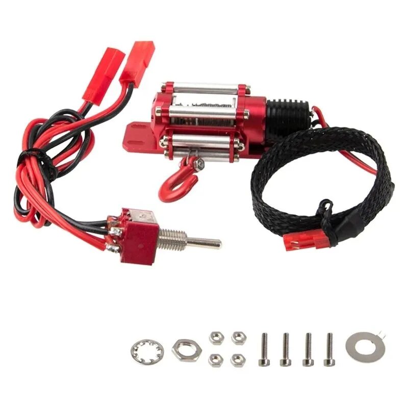1 универсальная электрическая лебедка управления альпинистским транспортным средством red jst plug с ручным контроллером лебедки-красный PZXX