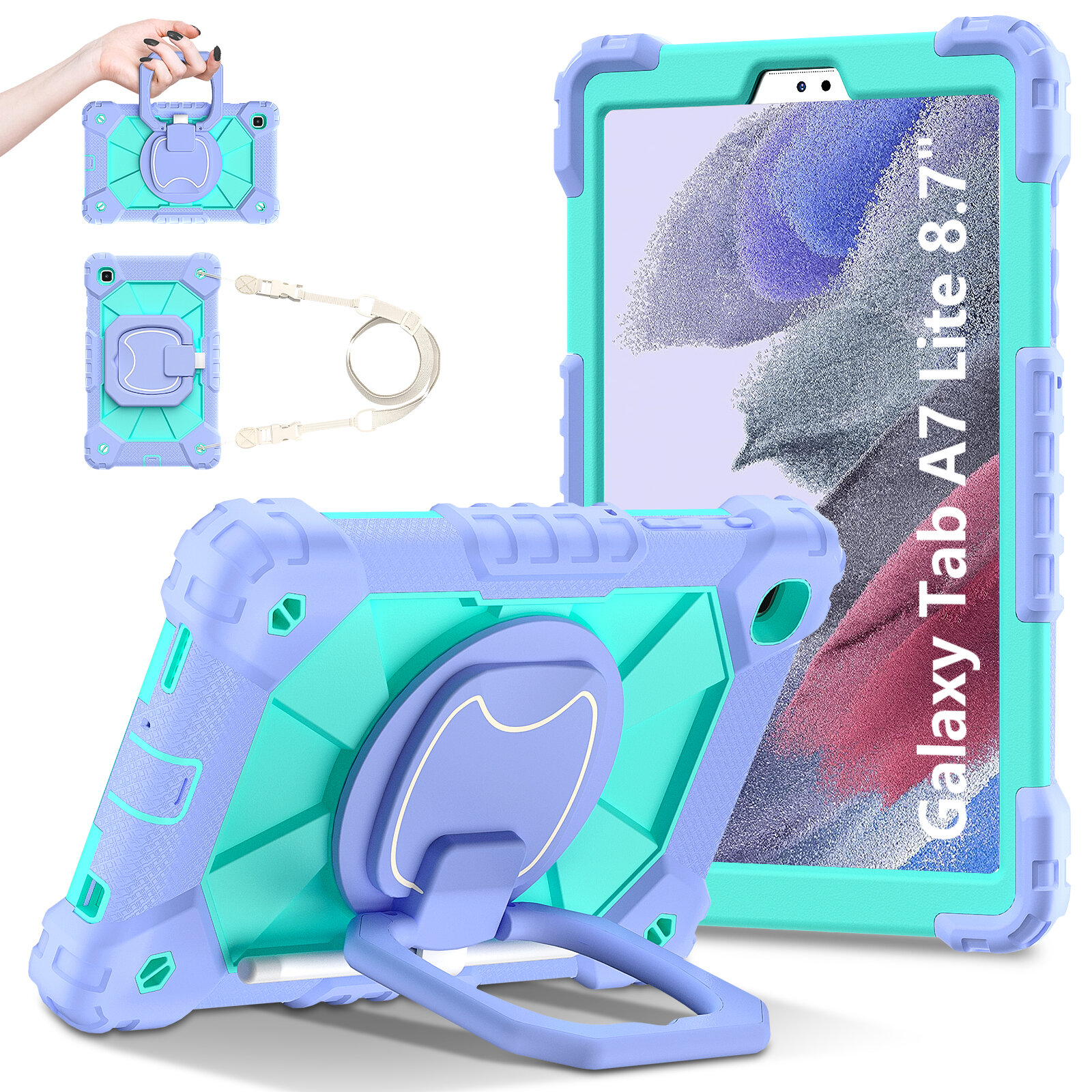 Чехол для Samsung Tab A7 Lite (8.7") (T220, T225) / Самсунг Галакси Таб А7 Лайт Т220 Т225