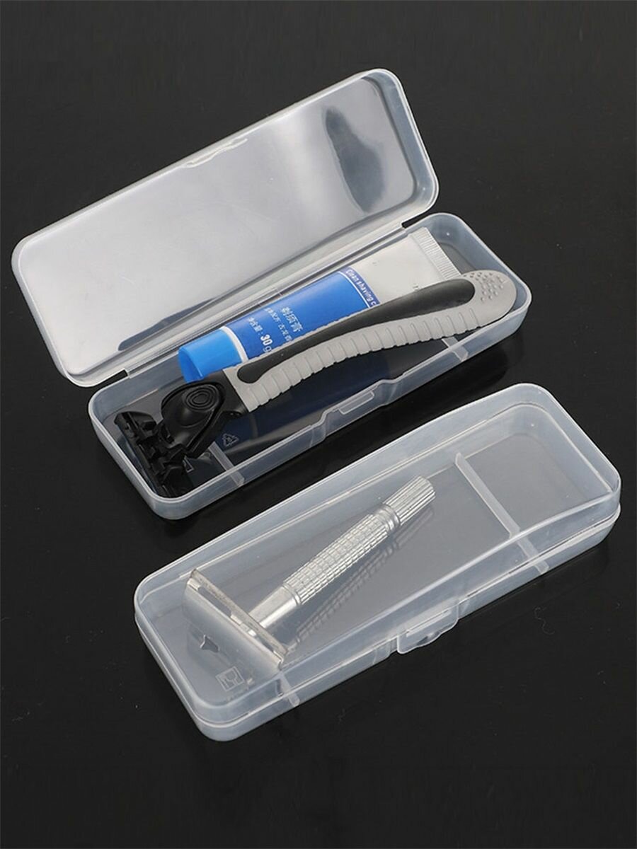 Контейнер для хранения бритвы, дорожный чехол, 1шт