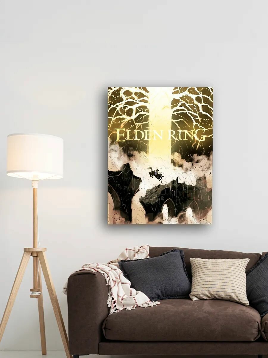 Постеры на стену для интерьера Elden Ring, , плакат 1шт, А3 размер. — фото 1