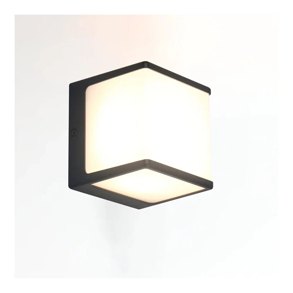 General Lighting Systems Фасадный светильник General GWL-GX53-M-IP65 Черный Куб 662669