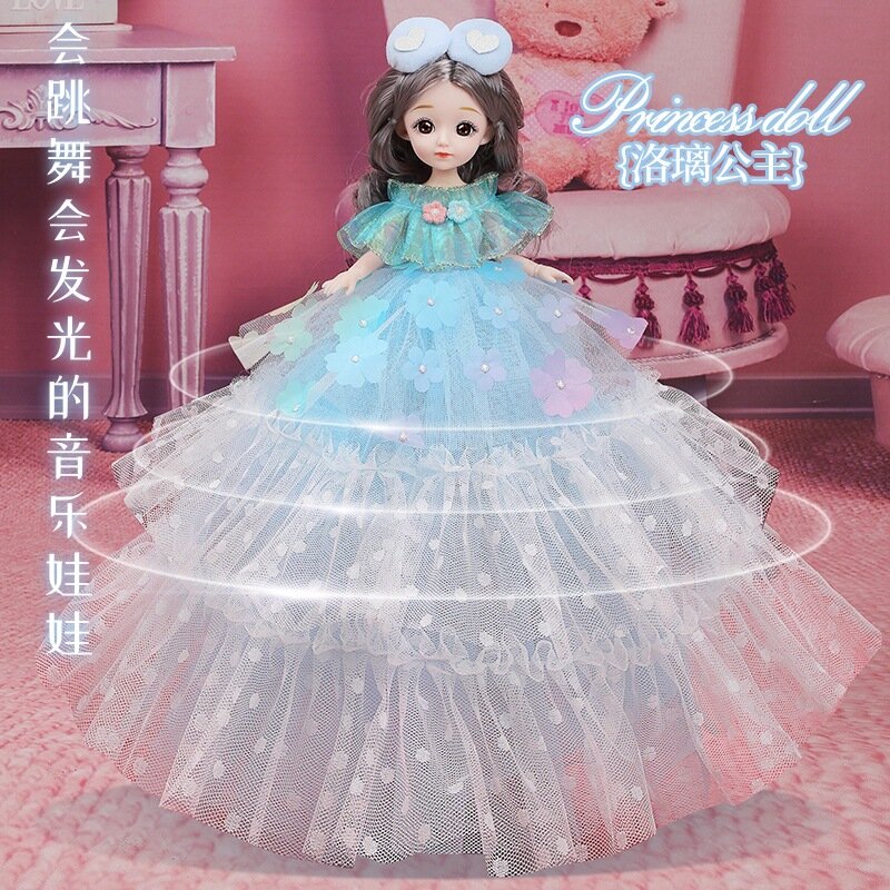 2024 Новый набор кукол Барби, поющих и танцующих, подарочная коробка, принцесса, игрушка для девочек