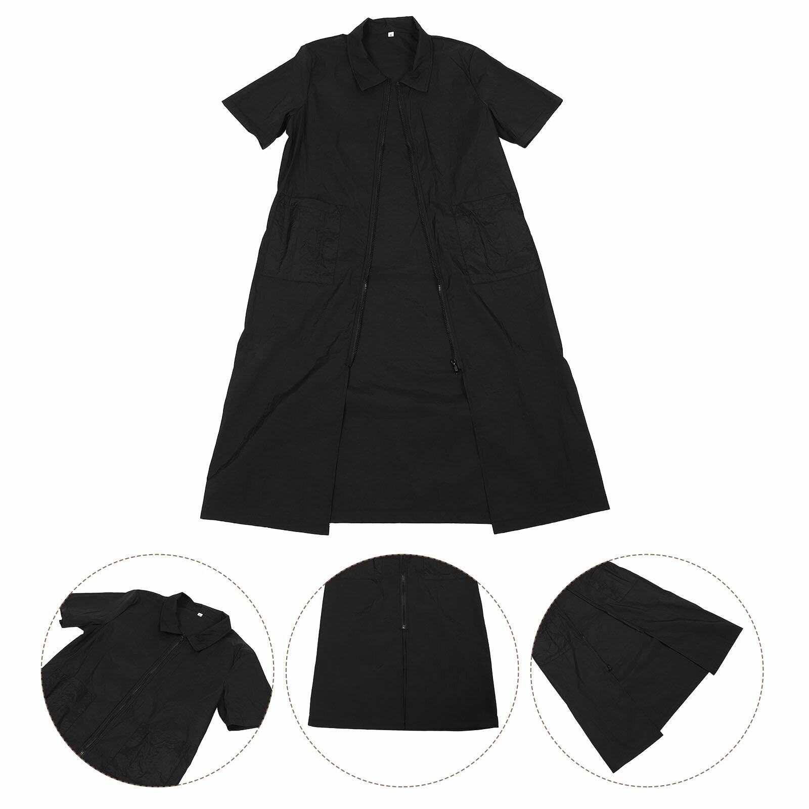 Фартук для груминга с коротким рукавом из водонепроницаемого капрона для обработки домашних животных