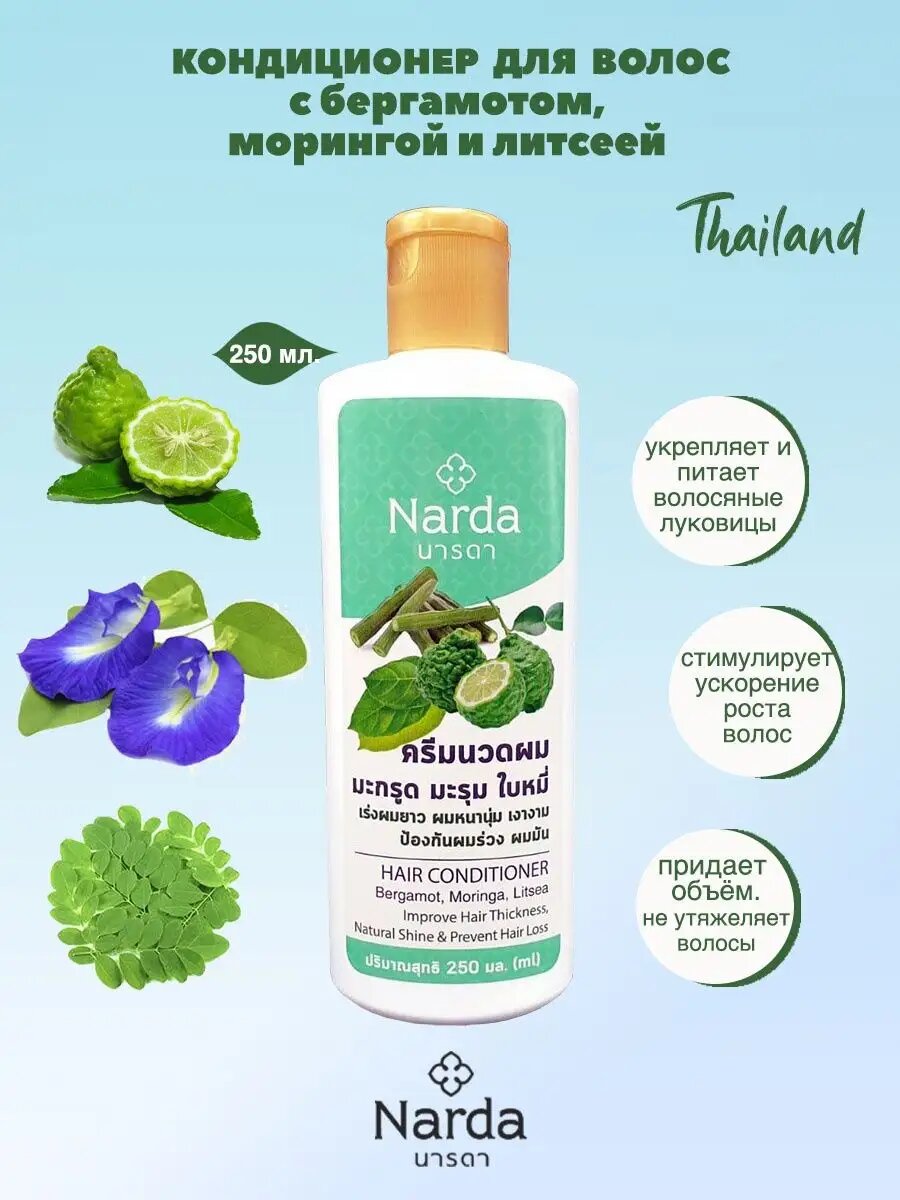 Кондиционер для утолщения и блеска волос